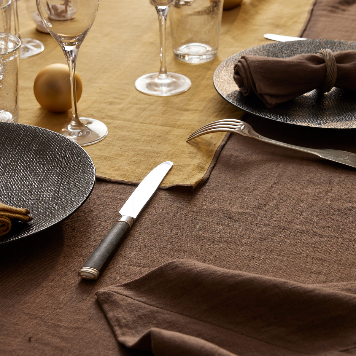 Nappe en Lin Lavé • Qualité à prix juste • Blanc Cerise